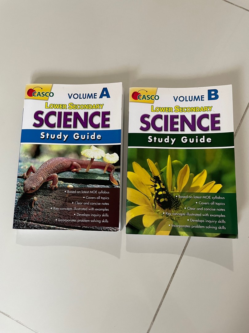 Science books (Lower Secondary), Hobbies & Toys, Books & Magazines ...