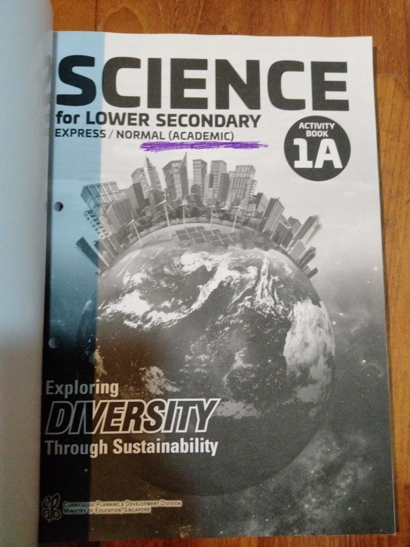 Science for Lower Secondary (Express/Normal Academic) Activity Book 1A ...