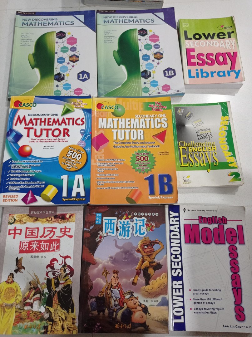 Sec 1 Geography, Maths Textbooks, Maths Tutor, English Compositions ...