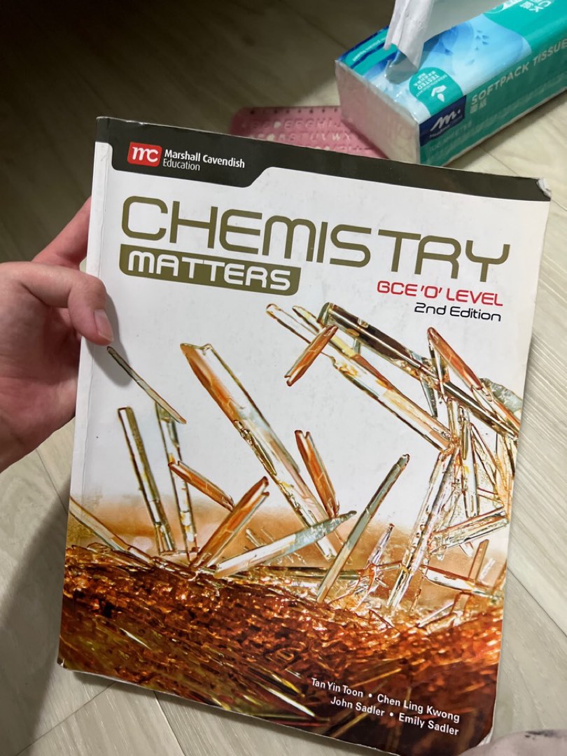 Sec 4 pure chemistry textbook (marshall cavendish, Hobbies & Toys, Books & Magazines, Textbooks ...