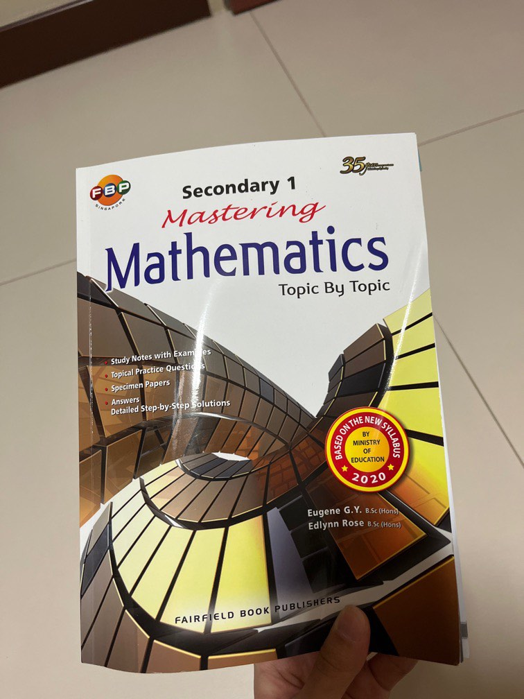 Secondary 1 math assessment book, Hobbies & Toys, Books & Magazines ...