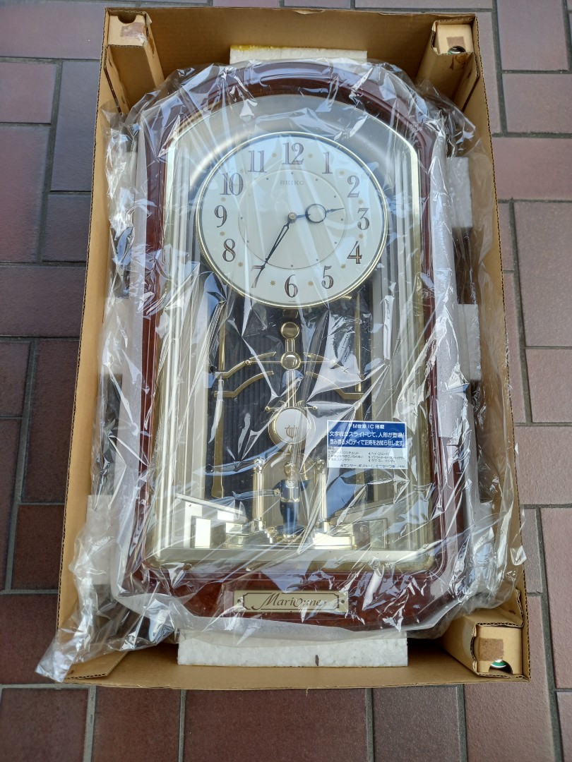 Seiko Clock RE526B MariOnne JDM, Furniture & Home Living, Home Decor ...