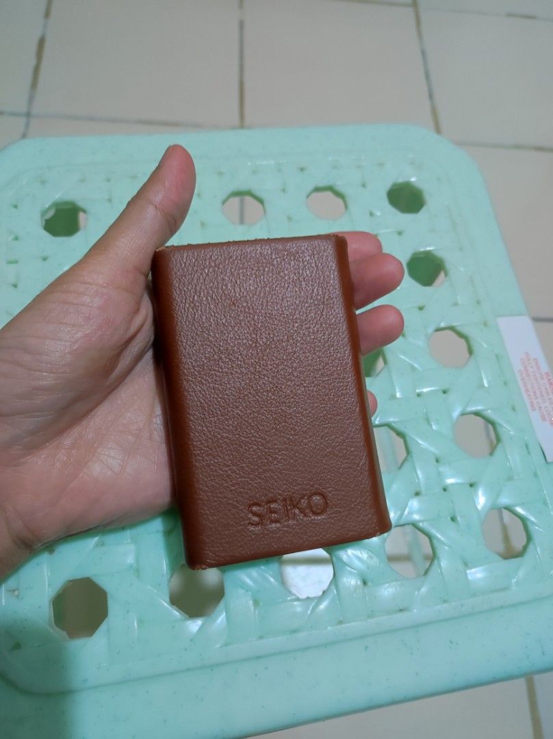 Seiko Metal Case Card Holder, Women's Fashion, Bags & Wallets, Wallets ...