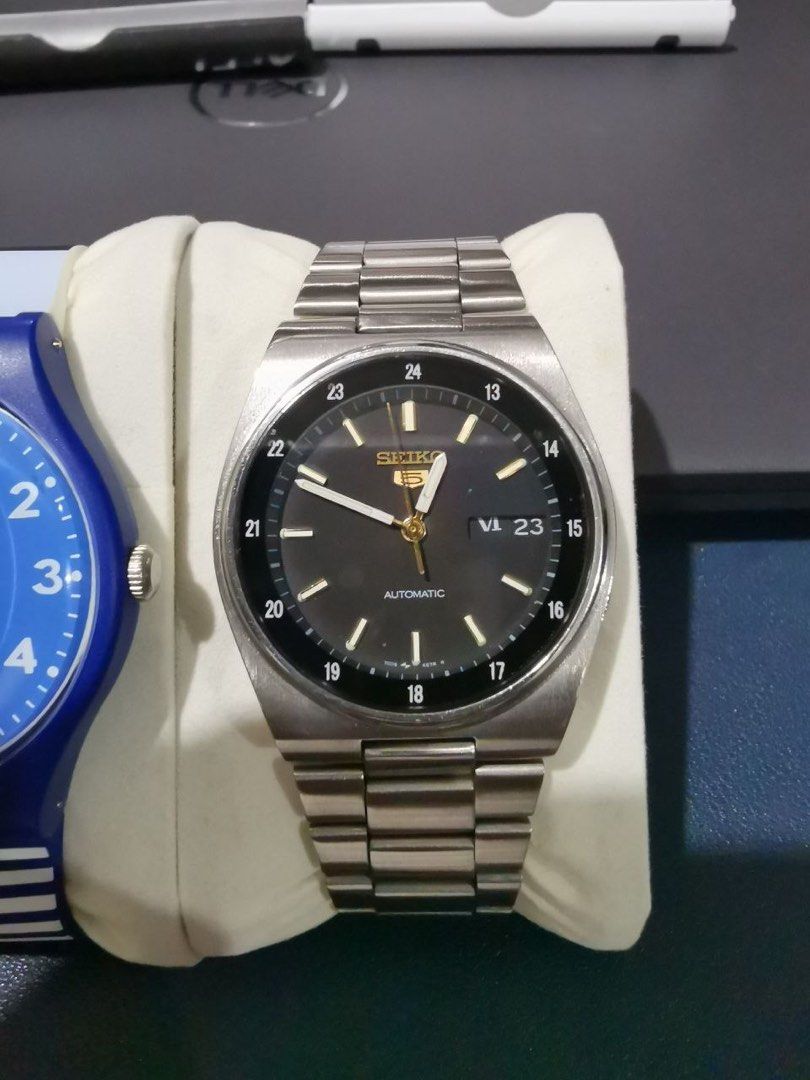 Seiko Military Black and White AND Swatch Quartz watch bundle, Men's ...