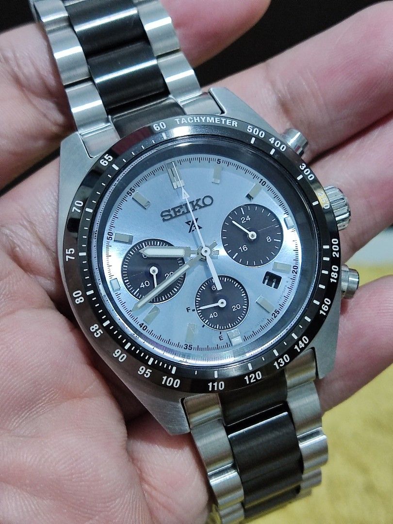 Seiko Speedmaster Ice Panda, Men's Fashion, Watches & Accessories ...