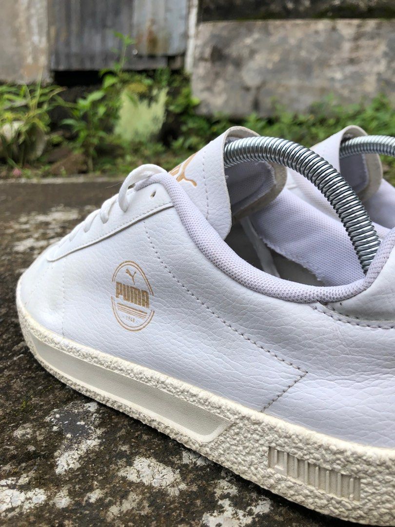 Sepatu Puma Club 1948 Leather (Kulit) Second Ori, Fesyen Pria, Sepatu ...