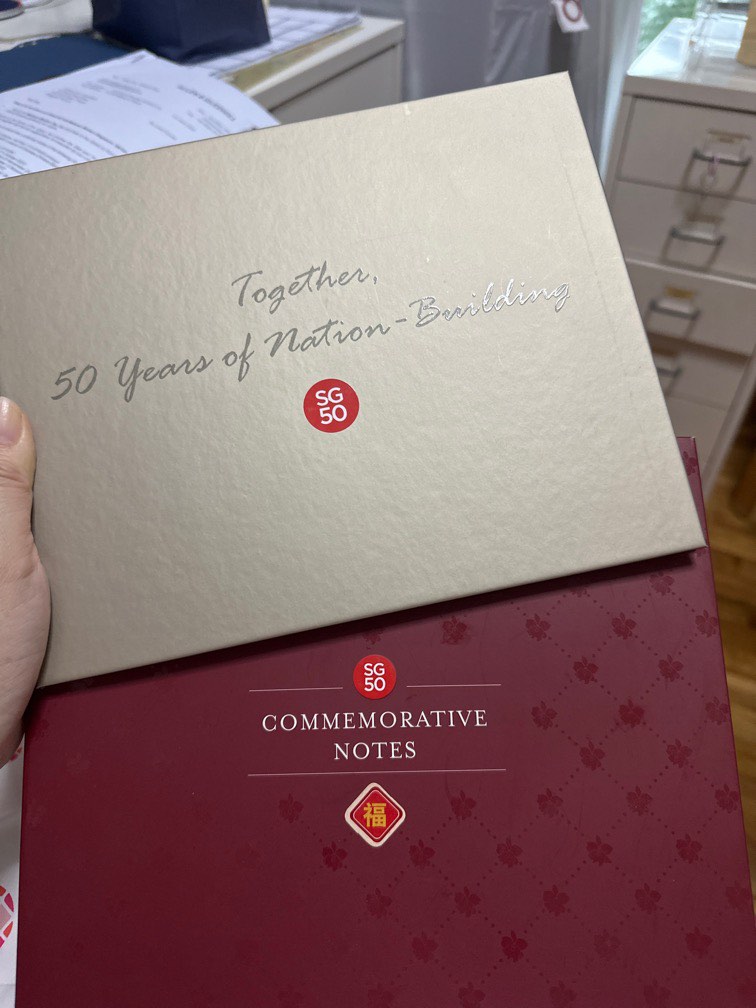 SG50 Commemorative Notes, Hobbies & Toys, Memorabilia & Collectibles ...