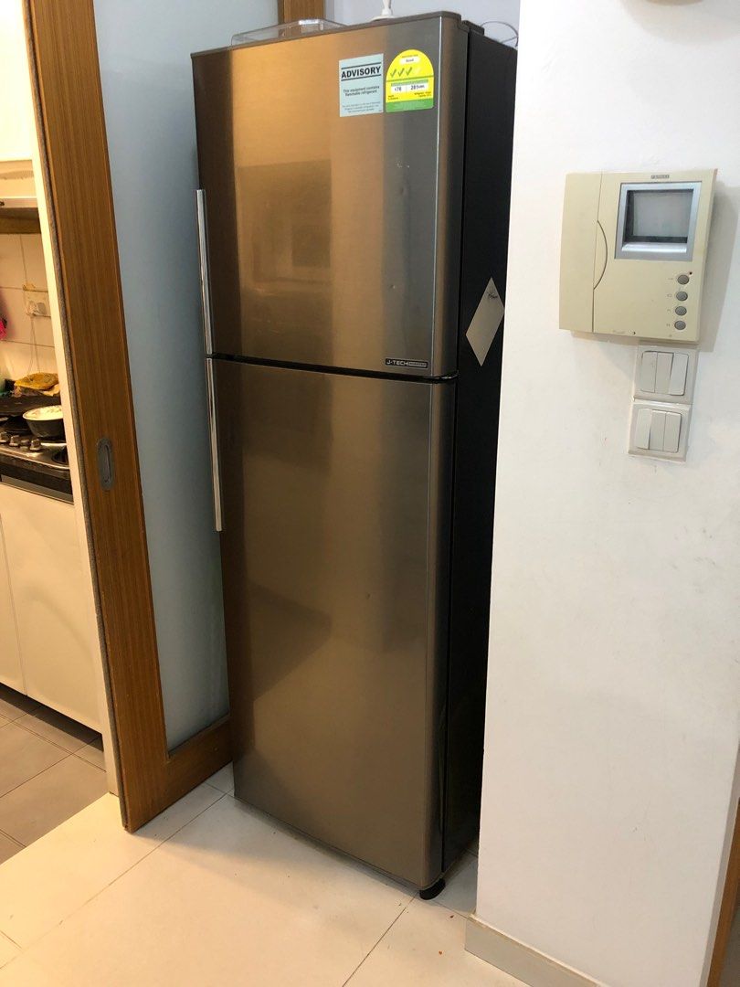Sharp double door refrigerator, TV & Home Appliances, Kitchen ...