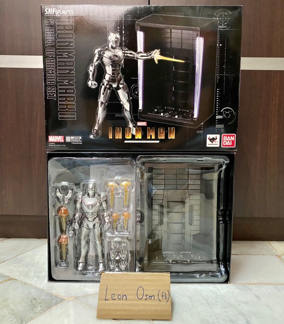 Shf S.h.figuarts 1/12 Iron Man Hall of Armor Set of 8, Hobbies & Toys ...