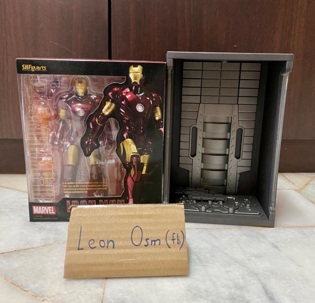 Shf S.h.figuarts 1/12 Iron Man Hall of Armor Set of 8, Hobbies & Toys ...