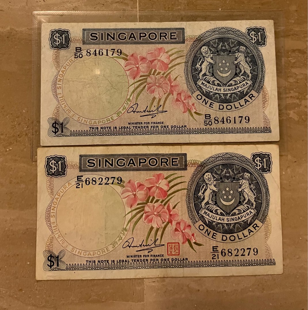 Singapore orchid note, Hobbies & Toys, Memorabilia & Collectibles ...