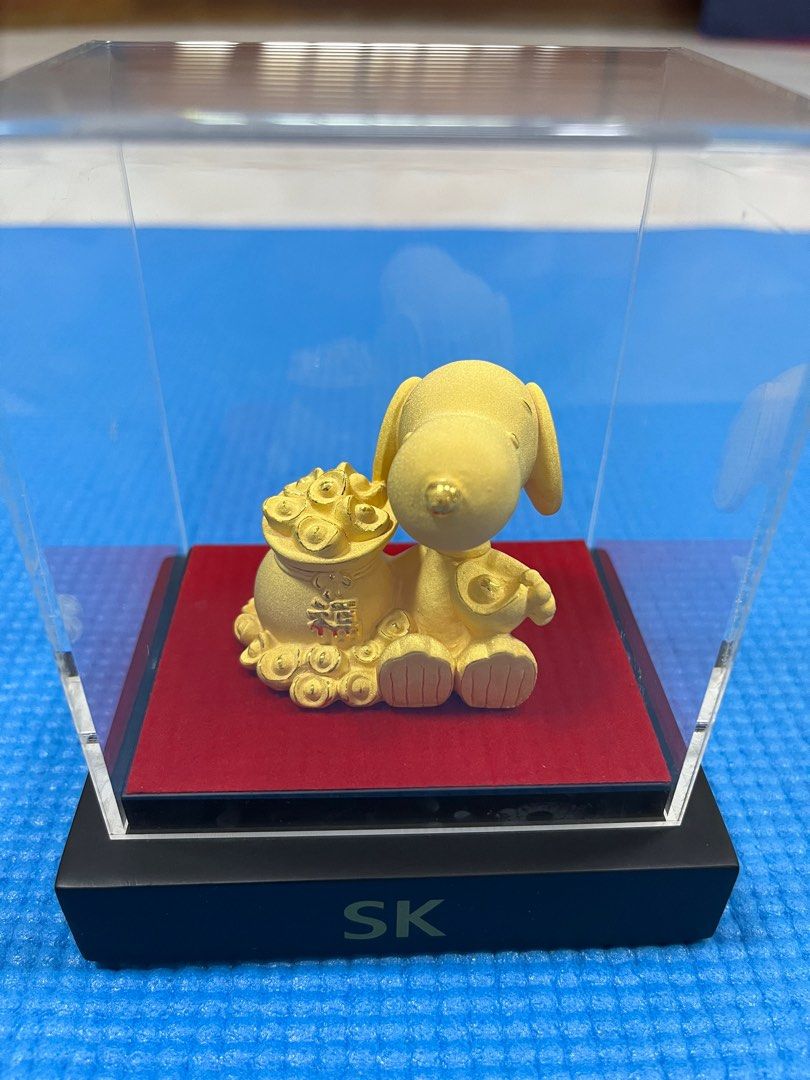 SK Jewellery 999 Gold Snoopy Collection, Hobbies & Toys, Memorabilia ...