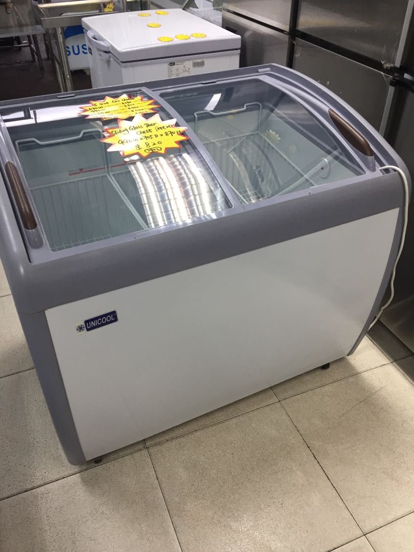 Sliding Glass Door Chest Freezer, TV & Home Appliances, Kitchen ...