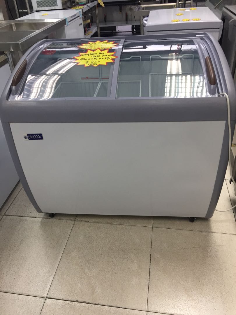 Sliding Glass Door Chest Freezer, TV & Home Appliances, Kitchen ...