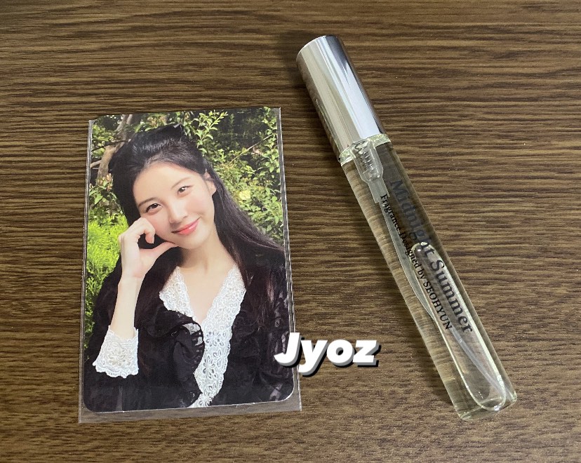 SNSD seohyun perfume photocard set girls’ generation 15th anniversary ...