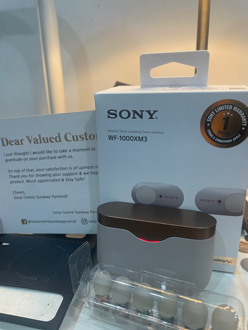 Sony xm3, Audio, Earphones on Carousell
