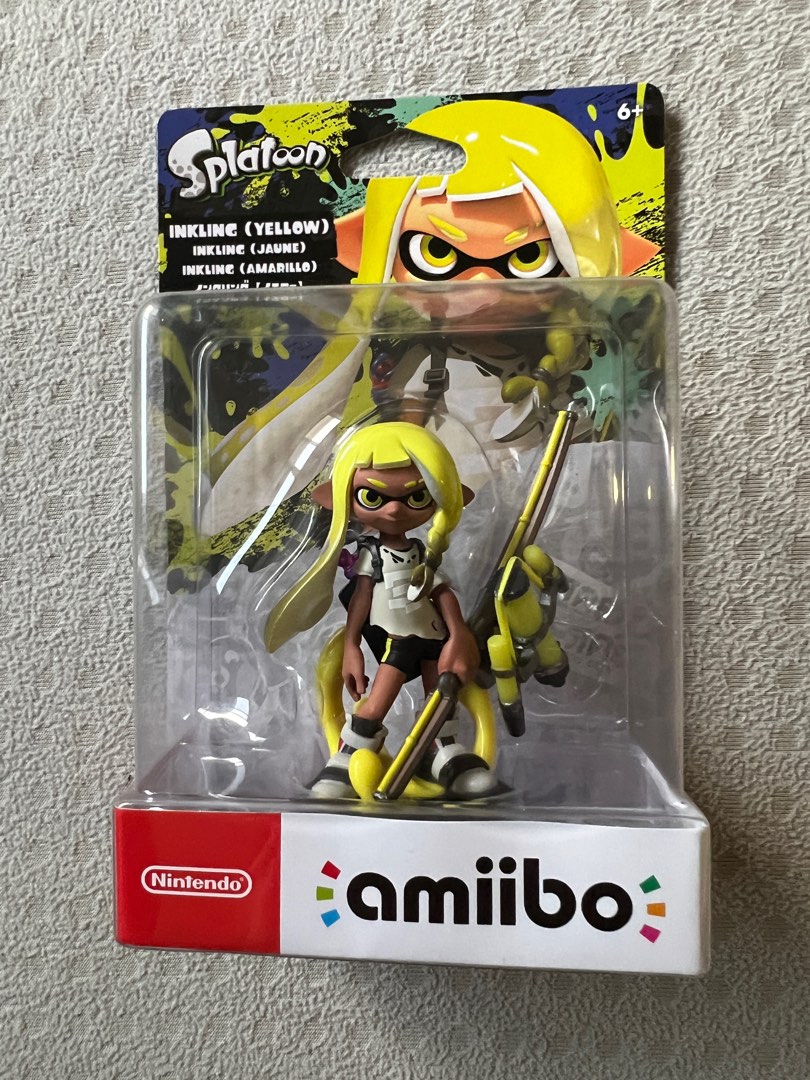 Splatoon 2 Amiibo Inkline (Yellow) brand new, Hobbies & Toys, Toys ...
