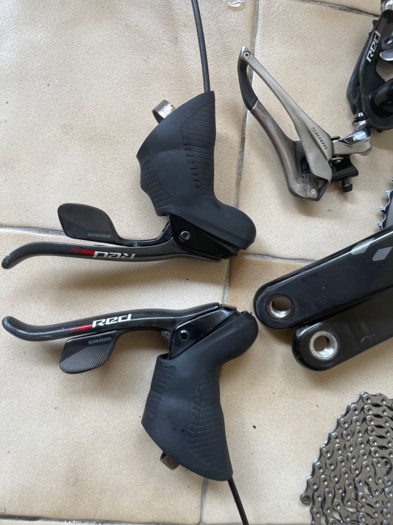 SRAM RED 11 Speed Groupset, Sports Equipment, Bicycles & Parts ...