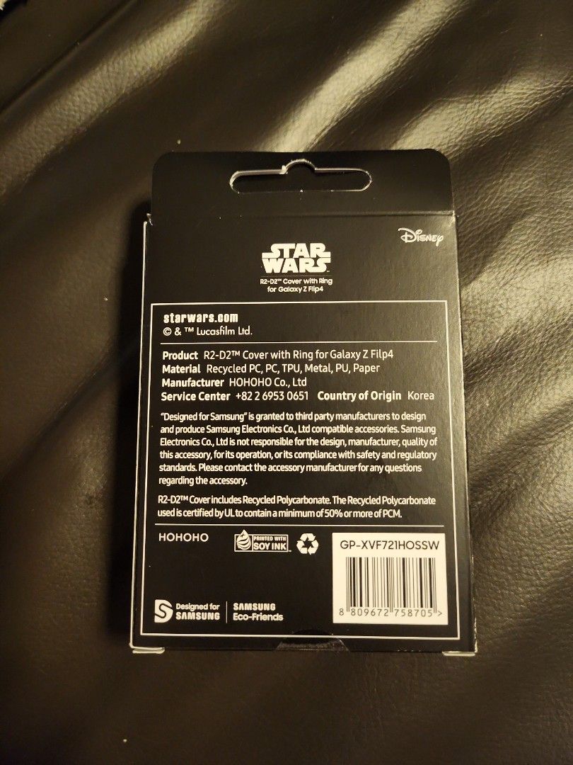 Star wars x Samsung Flip 4 R2D2 Case [BNIB], Mobile Phones & Gadgets ...