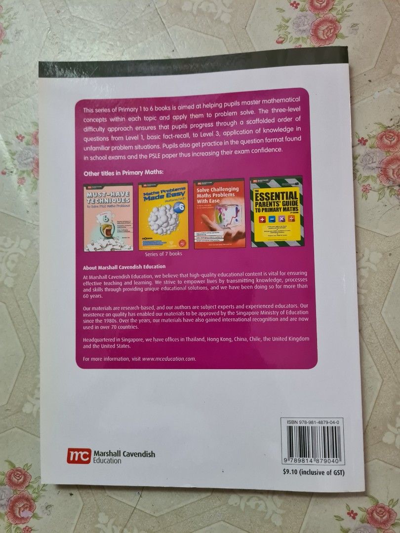 Steps to Mastery Maths P6 by MC Education, Hobbies & Toys, Books & Magazines, Assessment Books ...