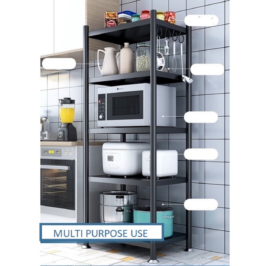 Super Heavy Duty 4 tier Shelf / Kitchen / Balcony /Storage Racks ...
