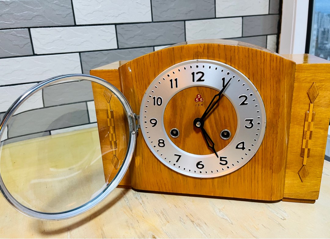 Superb condition old 555 mantel clock. , Furniture & Home Living, Home ...