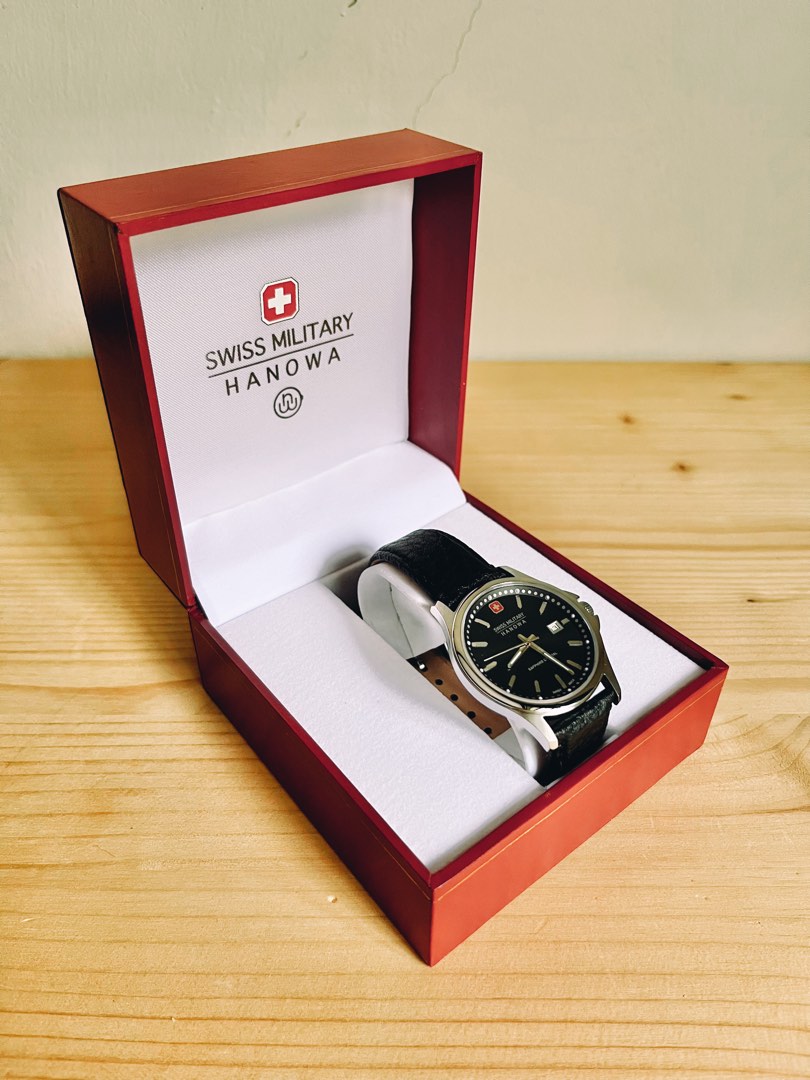 Swiss Military Hanowa Watch, Luxury, Watches on Carousell