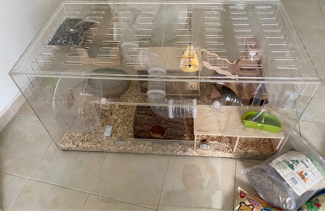 Syrian hamster cage, Pet Supplies, Homes & Other Pet Accessories on ...