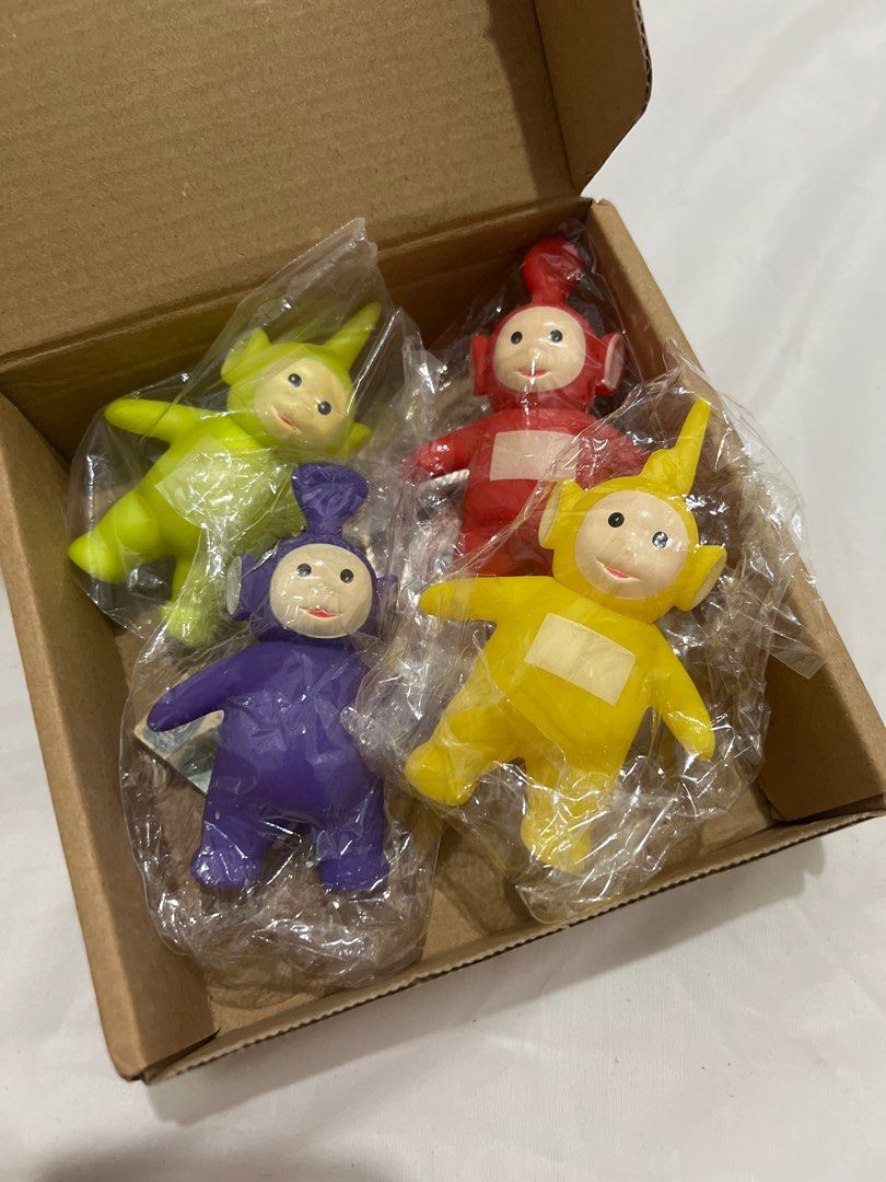 TAKE ALL 4! Teletubbies figures ( Tinky-Winky, Dipsy, Laa-Laa, Po ...