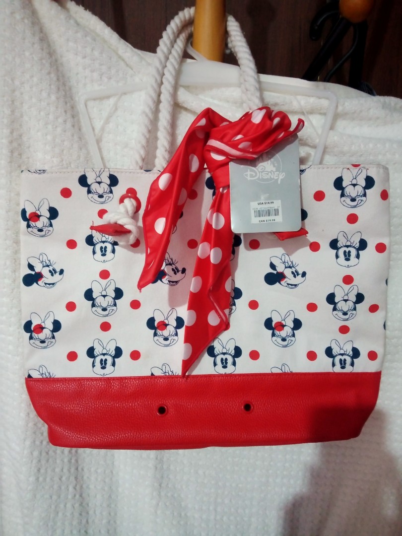 Tas minnie mouse disney original, Fesyen Wanita, Tas & Dompet di Carousell
