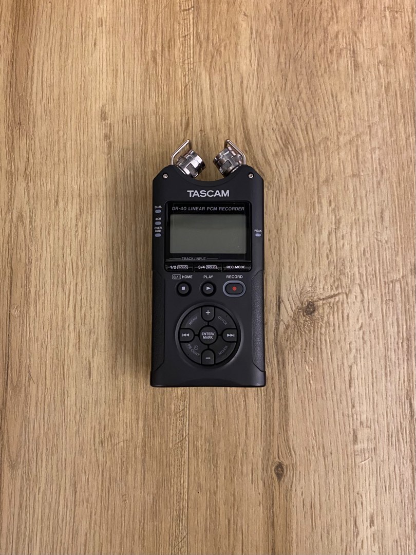 Tascam DR-40 audio recorder, Audio, Voice Recorders on Carousell
