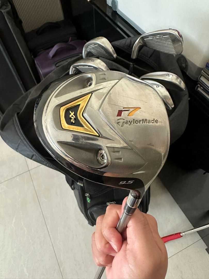 Taylormade XR r7 Driver - S-flex / 9.5 degrees RH, Sports Equipment ...