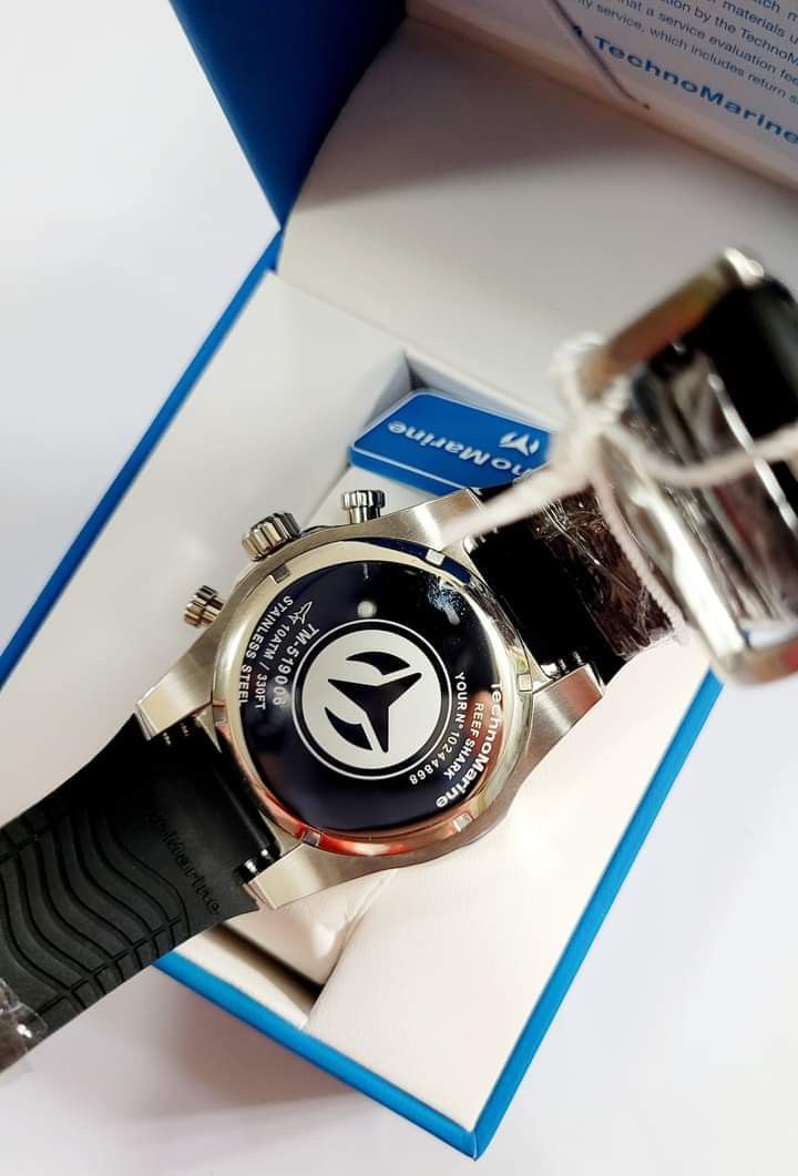 TechnoMarine Reef Shark TM 519006 48mm, Men's Fashion, Watches ...
