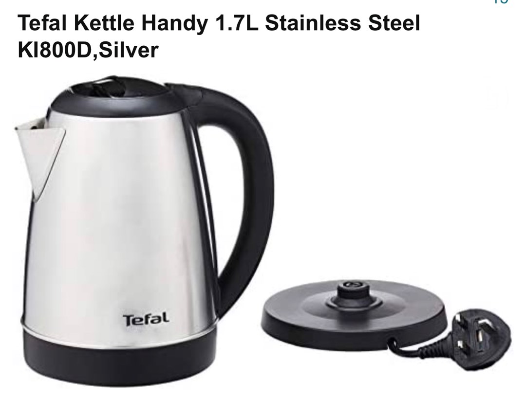 Tefal Electric Kettle 1.7L, TV & Home Appliances, Kitchen Appliances ...