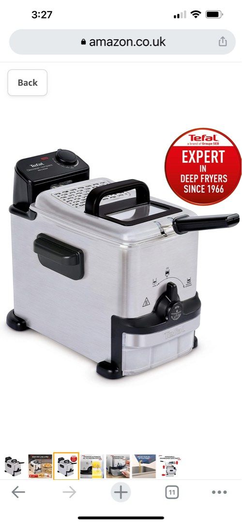 Tefal Oleoclean Compact Semi Pro Fryer, TV & Home Appliances, Other ...