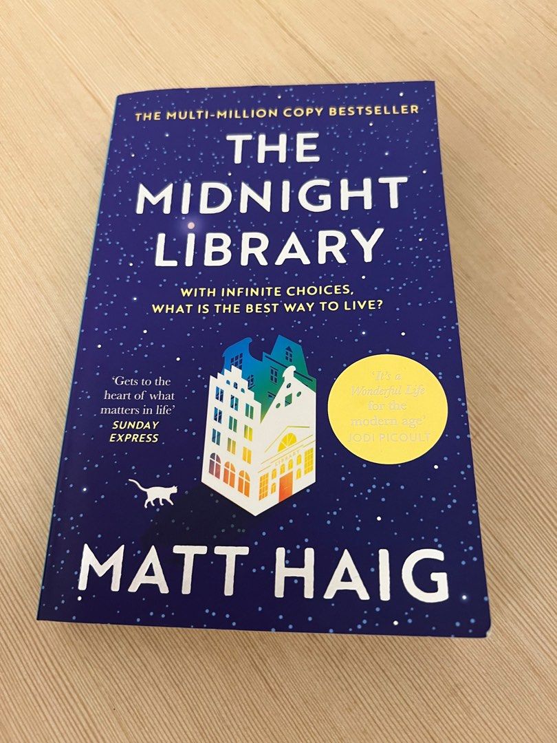 The Midnight Library Matt Haig, Hobbies & Toys, Books & Magazines ...
