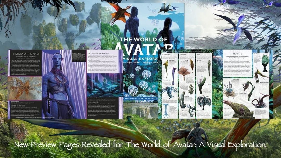 The World of Avatar: A Visual Exploration Hardcover Book, Hobbies ...