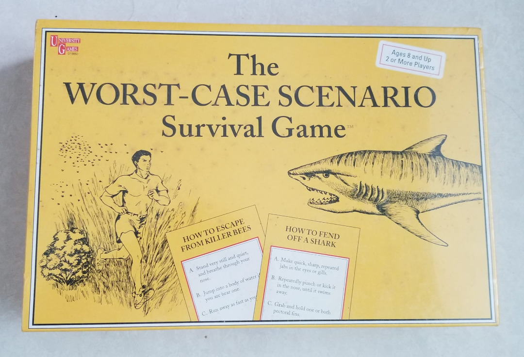 The Worst-Case Scenario Survival Game (桌遊), 興趣及遊戲, 玩具 & 遊戲類 - Carousell