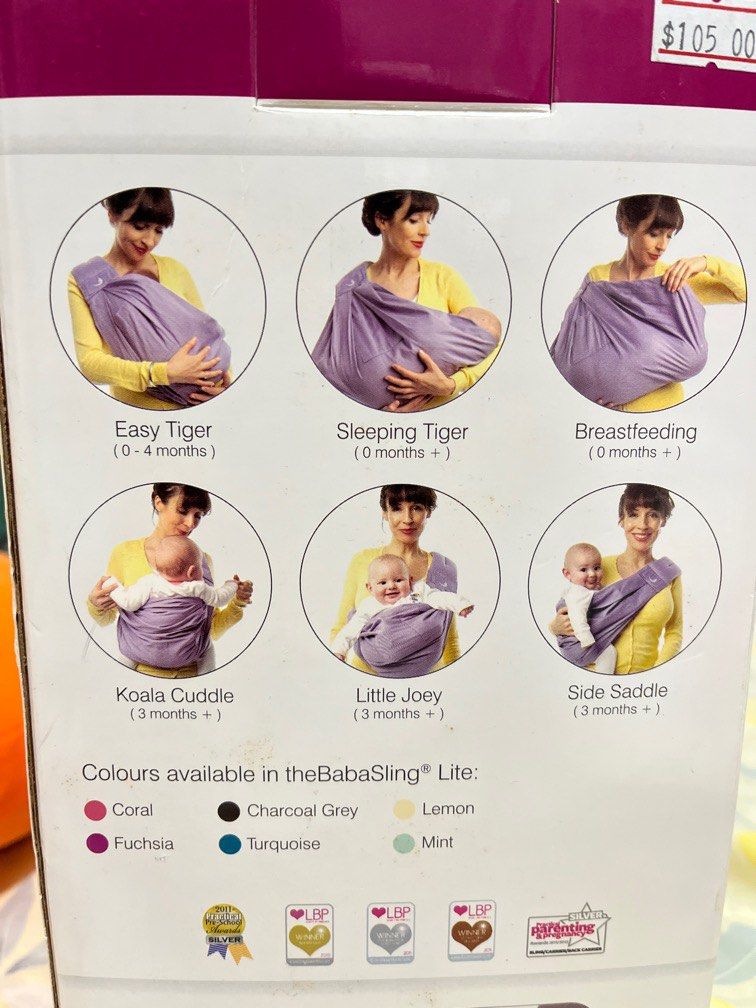 theBabaSling Lite baby sling, Babies & Kids, Going Out, Carriers ...