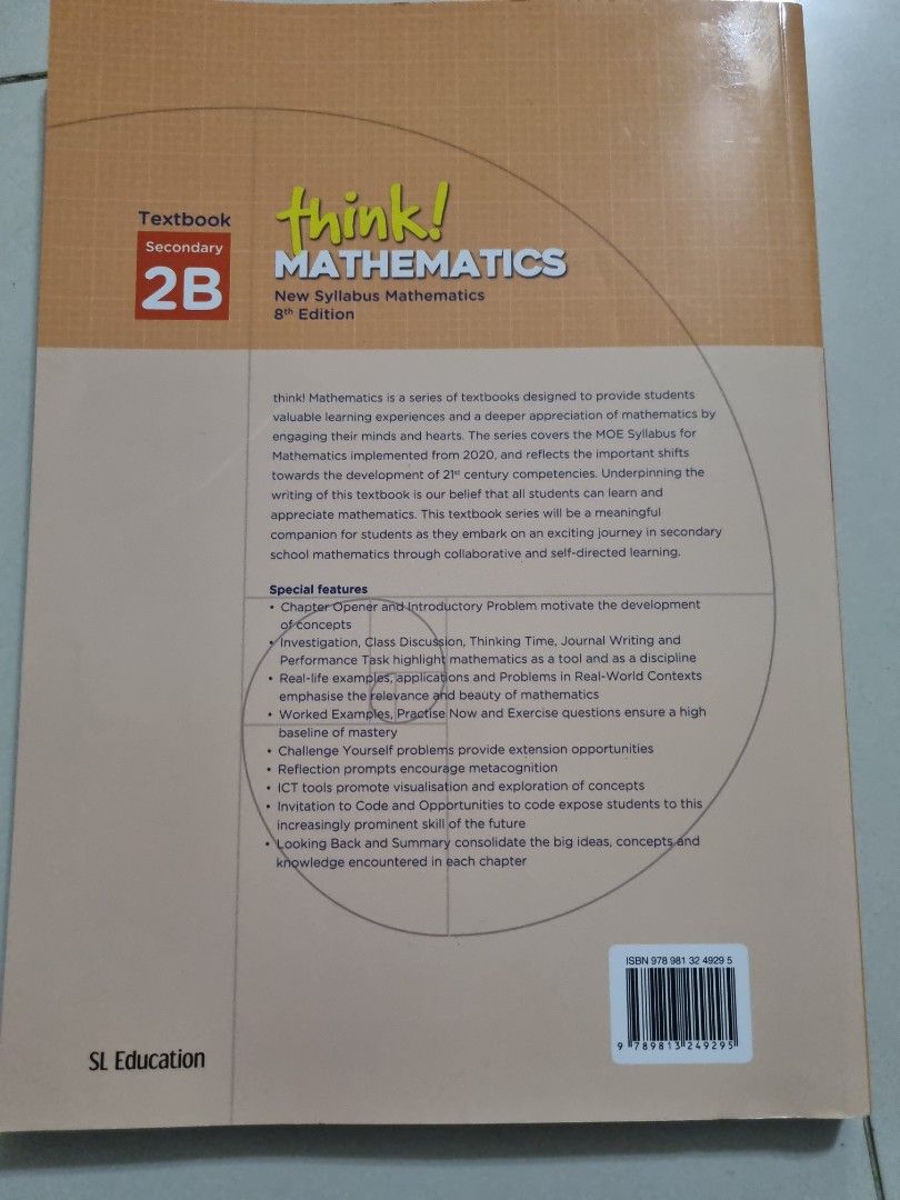 think! mathematics (new syllabus ), Hobbies & Toys, Books & Magazines ...