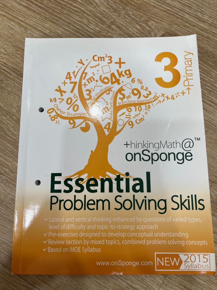 ThinkingMath@onSponge Essential problem solving skills Primary 3 ...