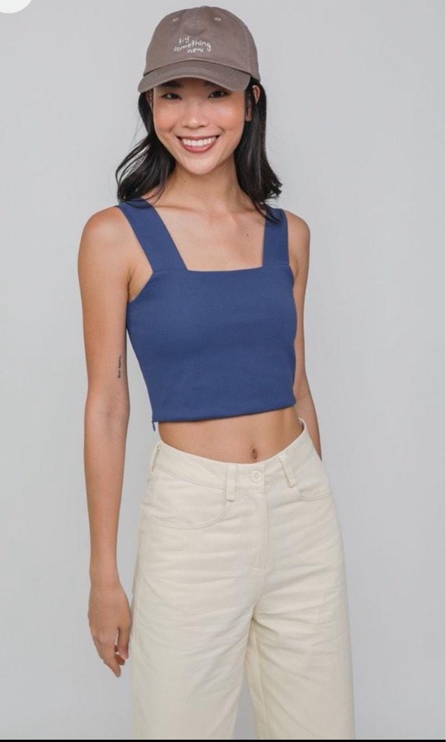 Tinsel Rack Abby Crop Top, Women's Fashion, Tops, Blouses on Carousell
