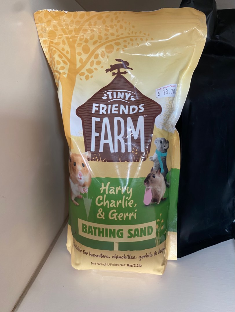 Tiny friends farm bathing sand, Pet Supplies, Health & Grooming on ...