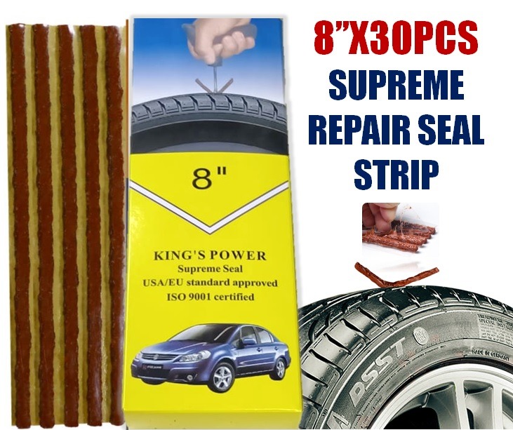 TIRE REPAIR SEAL STRIP 8"/ HD TYRE REPAIR PATCH SEAL STRIP-30PCS, Car ...