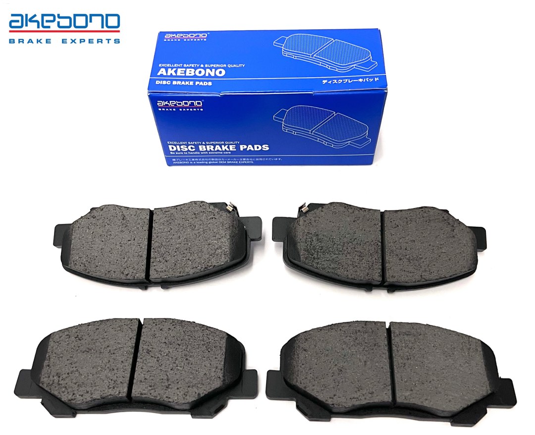 Toyota Estima Akebono brake pads with installation, Car Accessories ...