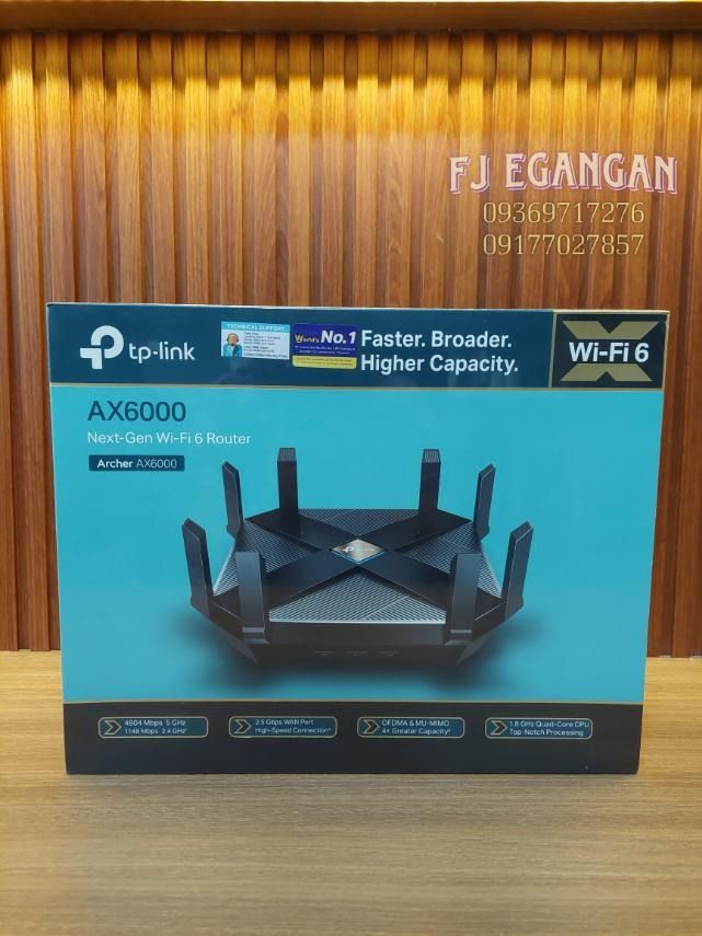 TP-Link Archer AX6000 Next-Gen Wi-Fi Router with USB port router ...