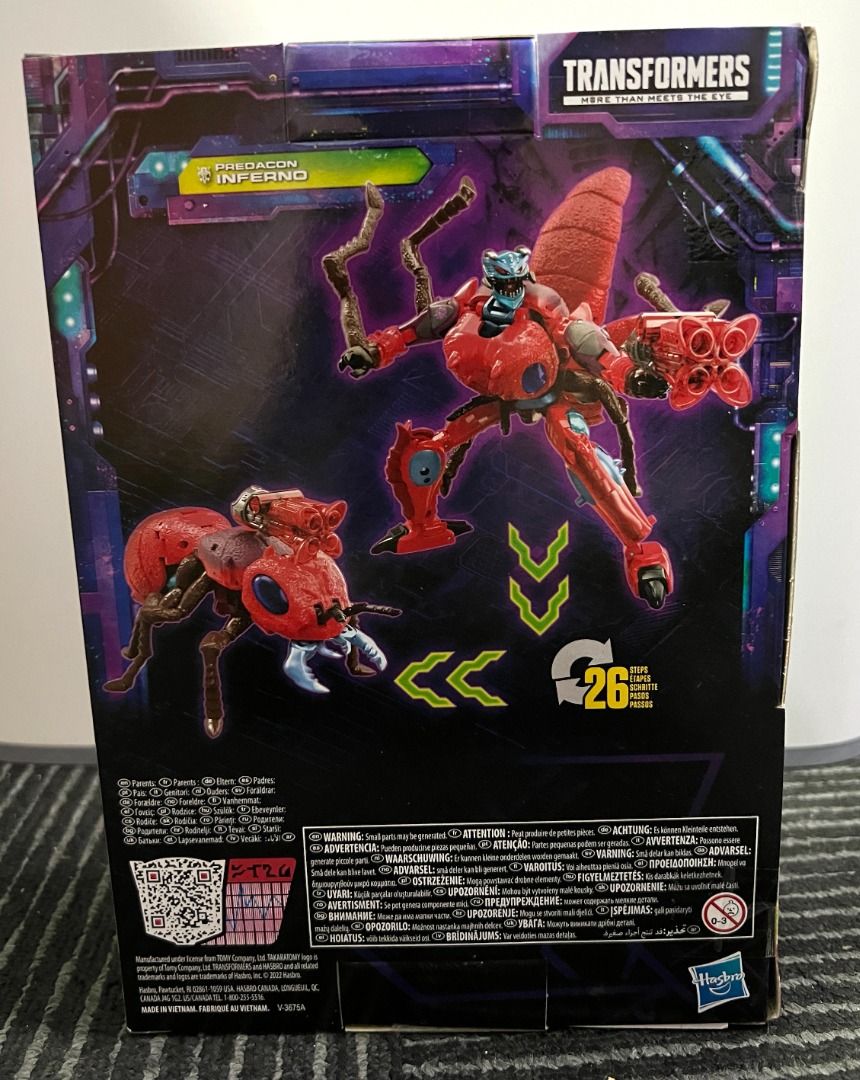 Transformers Generations Legacy Voyager Predacon Inferno, Hobbies ...