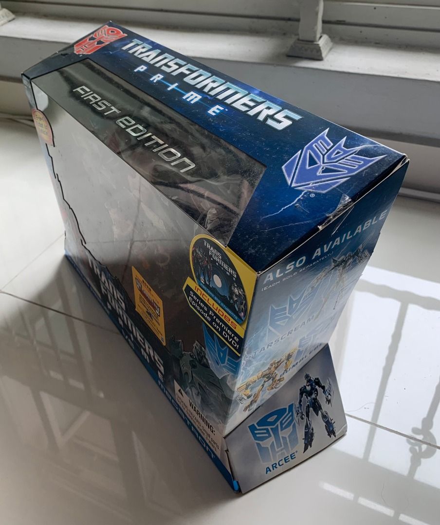 Transformers Prime First Edition Action Figure Set - Optimus Prime vs ...