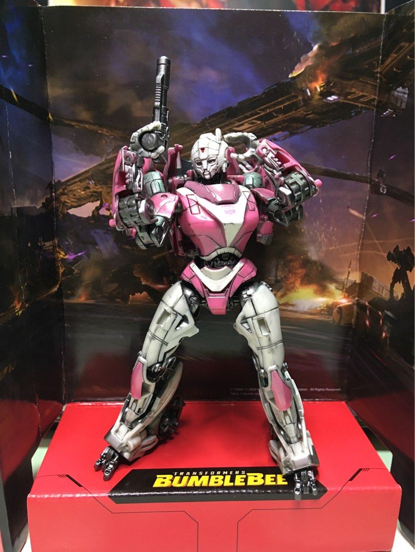 Transformers Studio Series Bumblebee Movie Arcee [Custom], Hobbies ...