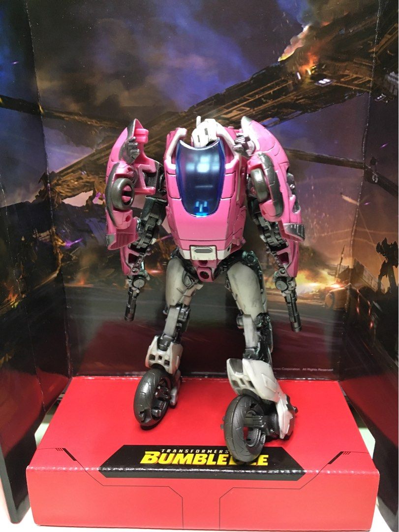 Transformers Studio Series Bumblebee Movie Arcee [Custom], Hobbies ...